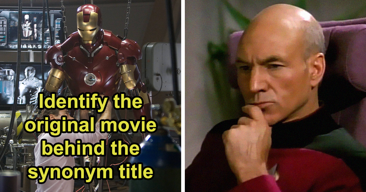 28 Famous Films Hidden In Synonym Titles – Can You Guess Them All? - Zoomba